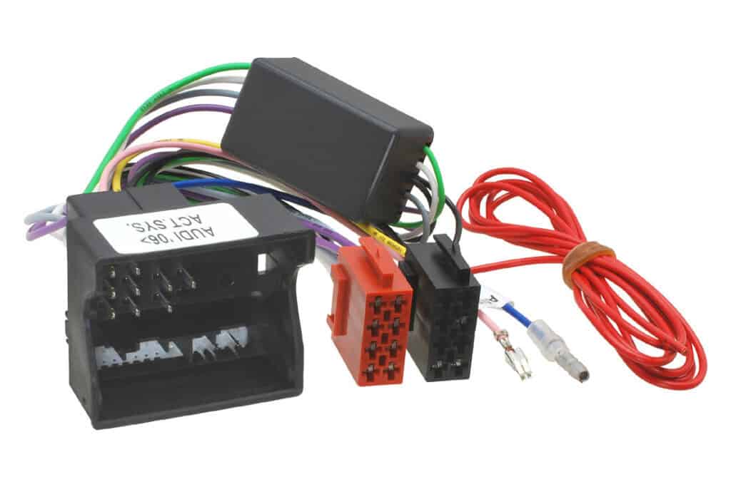 Adaptér pre aktívny audio systém - AUDI Bose systém - Saunika